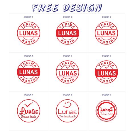 Stempel Lunas Lazada Indonesia