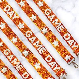 Game Day Purse Strap Sequin Gameday Strap Stadium Purse Strap Go Noles