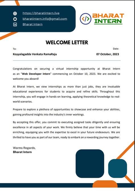 Bharatintern Venkata Rama Raju Koyyalagadda