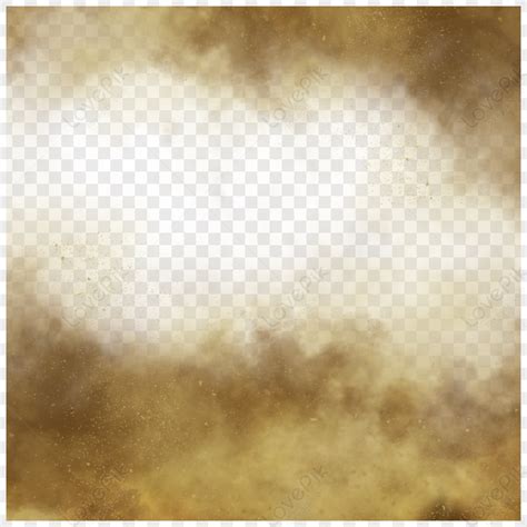 Heavy Smog Creative Hand Painted Borderpollutionthick And Heavy