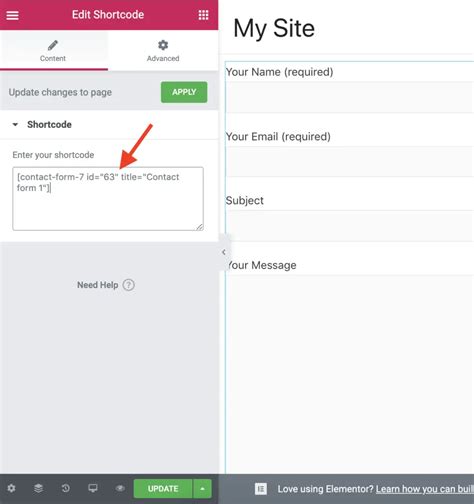 How To Add Contact Form 7 Form In Elementor Without Any Plugin