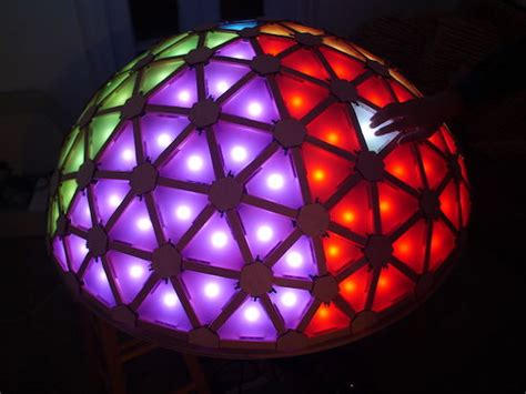 Interactive Geodesic Led Dome Extreme Geometric Fun Arduino Blog