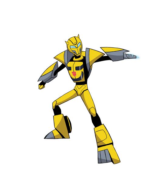 Transformers Animated Bumblebee Cybertron Mode Bumblebee Animated