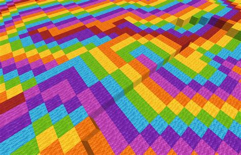 Colorful Lego Pattern