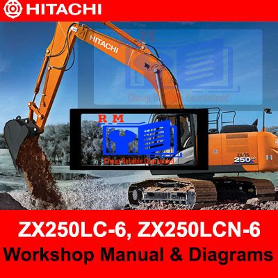 Hitachi Zx250lc 6 Hitachi Zx250lcn 6 Workshop Manual And Diagrams