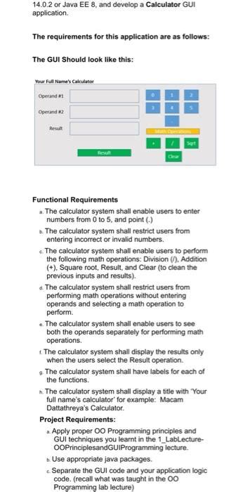 Solved Requirements Please Do It On Java Idea Intelij Use