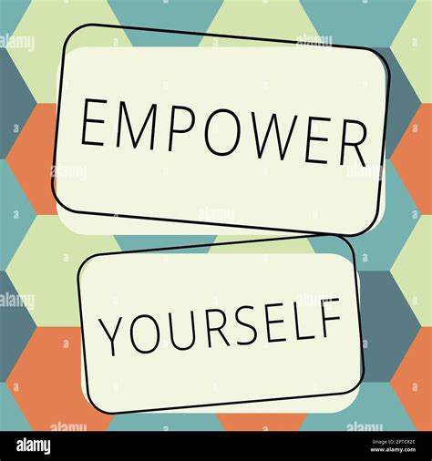 Conceptual Caption Empower Yourself Business Overview Provides Value