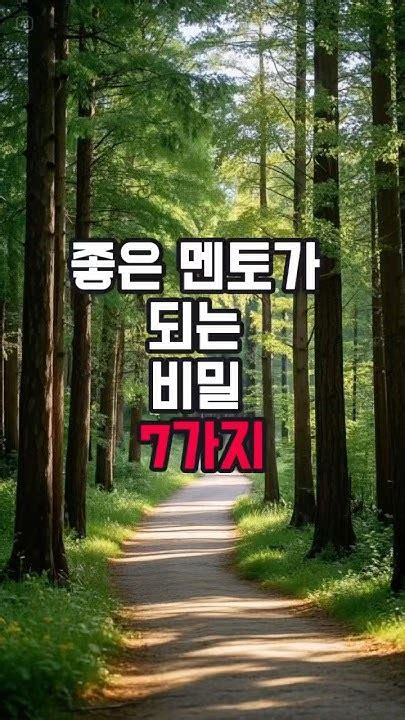 좋은 멘토가 되는 방법을 댓글로 남겨주세요♥️ 명언 긍정의말 좋은글 긍정적마인드 멋진글귀 지혜 공감글귀 동기부여 인생조언 Youtube