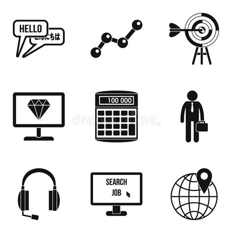 Strategy Elaboration Black Icon Concept Strategy Elaboration Flat Vector Symbol Sign