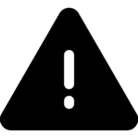 Warning Vector SVG Icon SVG Repo