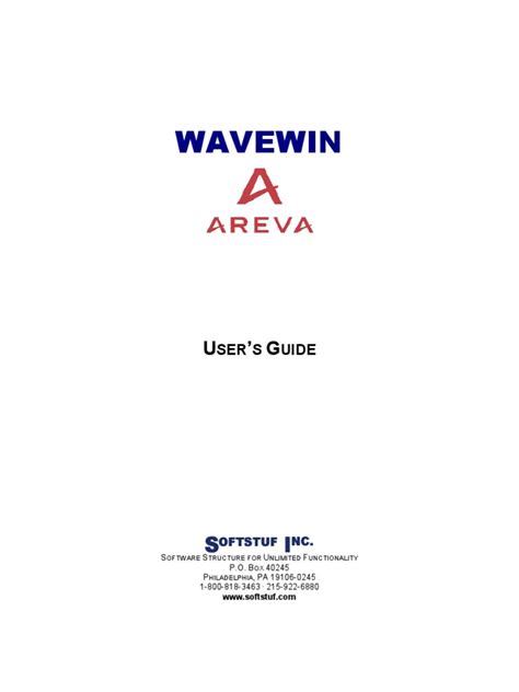 Wavewin Areva Manual Pdf File Format Computer File