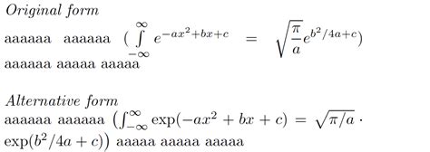 Formatting How To Prevent Inline Math Equation From Being Stretched