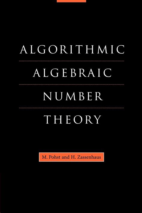 Algorithmic Algebraic Number Theory Encyclopedia Of Mathematics And Its Applications Series