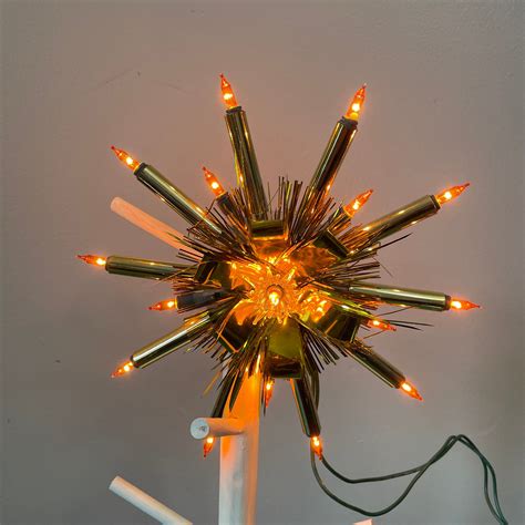 Snowflake Christmas Tree Topper Illuminated Tree Top 16 Etsy