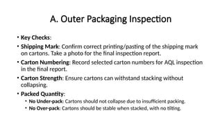 Inspection Standard Procedures For Pptx