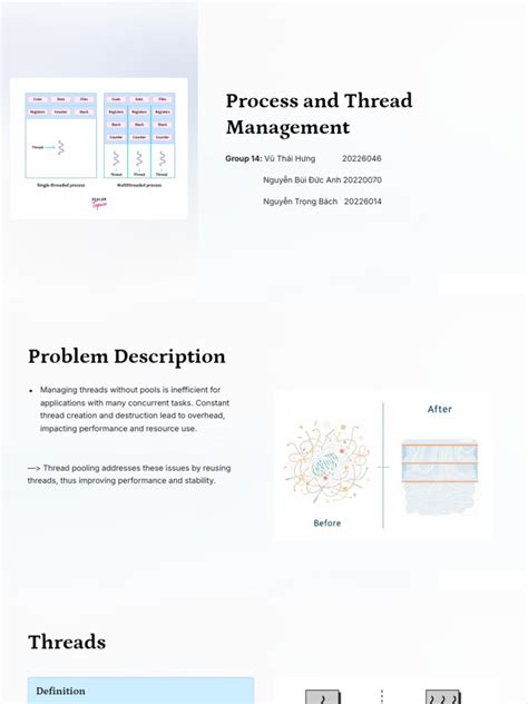 Process And Thread Management Pdf Thread Computing Concurrent