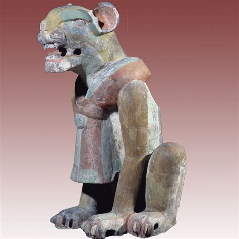 Urna Del Gran Jaguar La Más Bella Escultura Zapoteca De Monte Albán