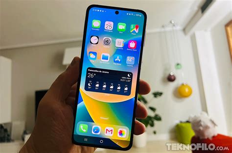 esta app convierte la interfaz de tu android en ios 16 casi a la perfección