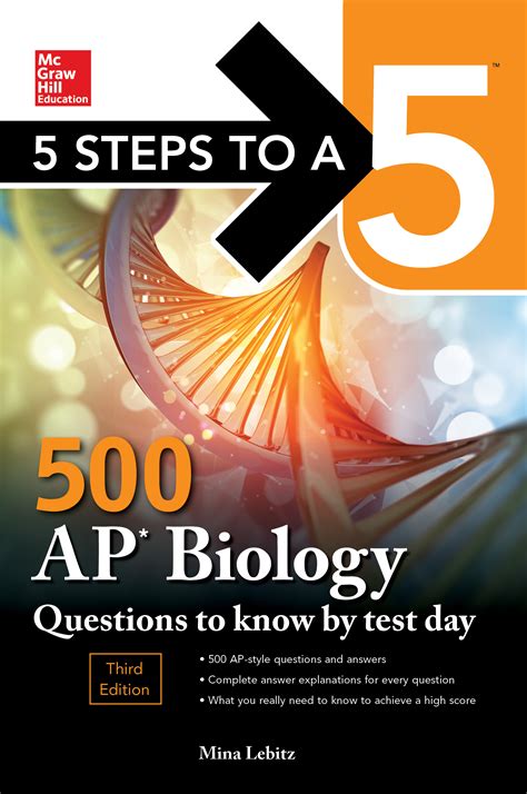 Pdf Ebook Mcgraw Hill 5 Steps To A 5 500 Ap Biology Questions To Know By Test Day 3rd Edition
