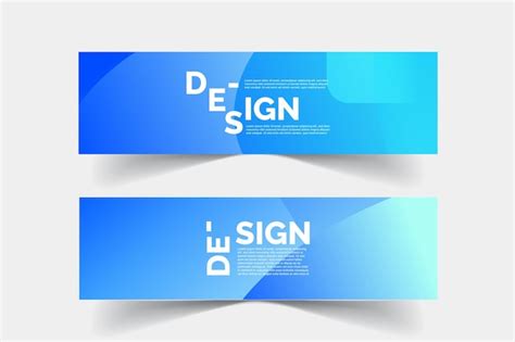 추상적인 파란색 배경 디자인 템플릿 프리미엄 벡터