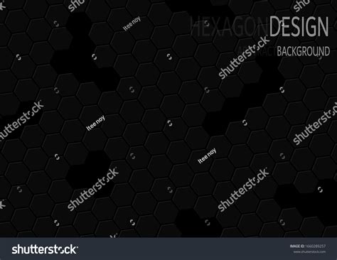 Abstract Geometric Hexagonal Background Grunge Surface Stock Vector Royalty Free 1660289257