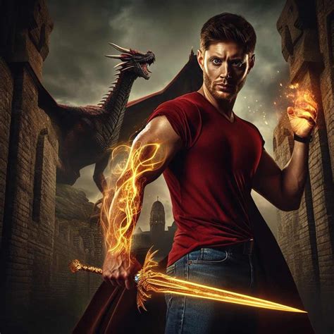 Jensen The Fire Dragon Warrior By Swordmyth On Deviantart