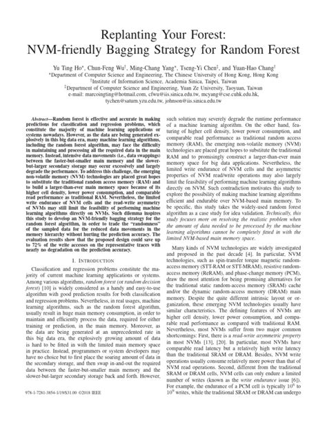 Ho 2019 Pdf Random Access Memory Computer Data Storage