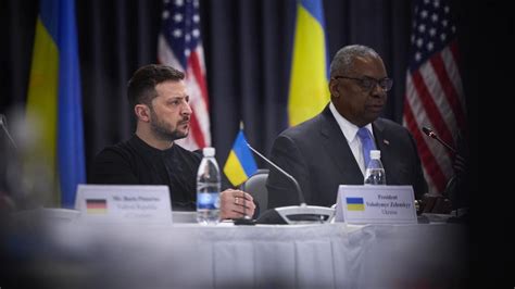 Участь Президента в засіданні Контактної групи з питань оборони України у форматі «Рамштайн