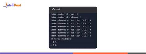 How To Input Matrix D List In Python