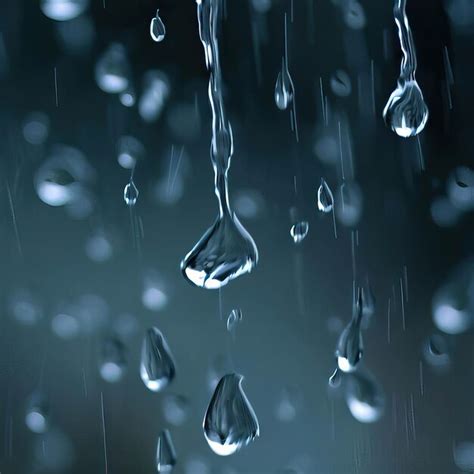Pingos De Chuva Na Janela Generative Ai Foto Premium