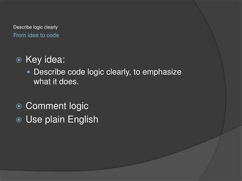 Ppt Writing Human Readable Code Powerpoint Presentation Free