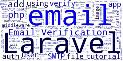 Laravel Email Verification Tutorial And Example Techiediaries