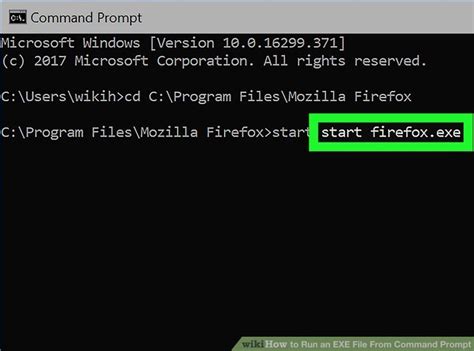 How To Run An Exe File From Command Prompt 10 Steps
