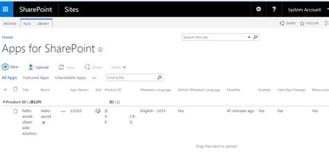 Sharepoint2016 On Prem Spfx Helloworld App Deployed To App Catalog But Not Appearing Under