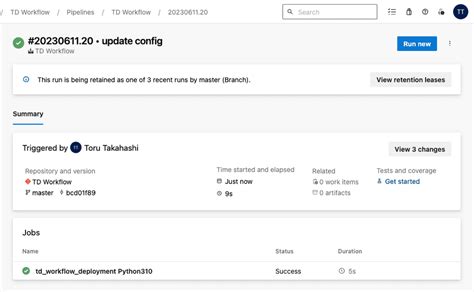 Continuous Deployment Of Treasure Workflow With Azure Devops