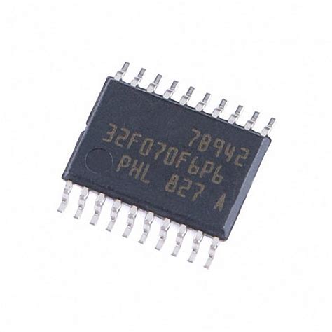 Stm32f070f6p6 32 Bit Microcontroller Mcu Microcontroller Chip Tssop20