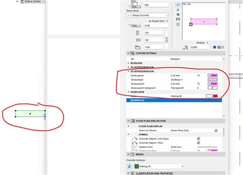 Solved Fill Pattern Not Showing Up In 2d Graphisoft Community