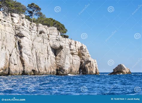 El Calanques De La Casis Francia Foto De Archivo Imagen De Paisaje Senderismo 76387664
