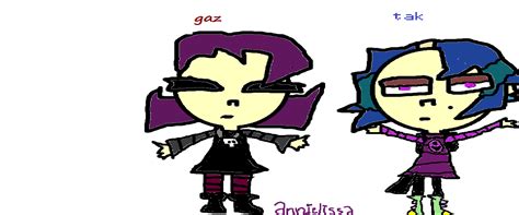 Gaz And Tak Invader Zim Photo 23986347 Fanpop