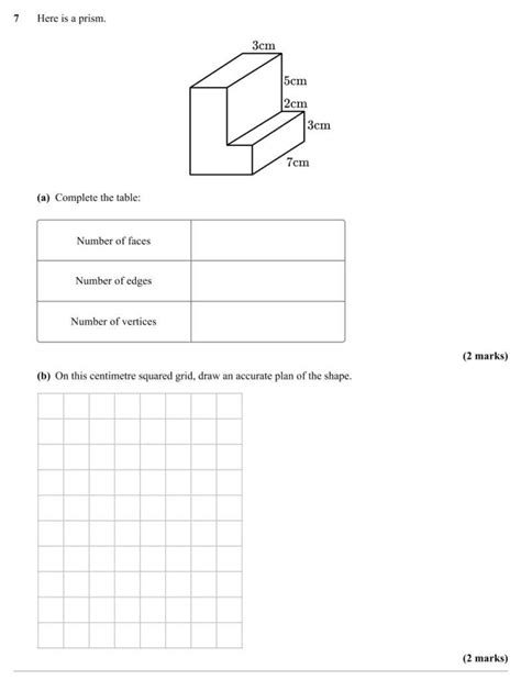 Year 8 Maths Test With Answers And A Mark Scheme [free]