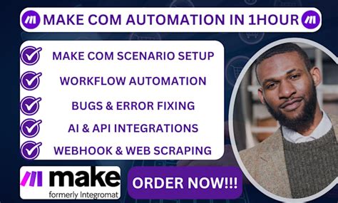 Setup Make Com Automation Fix Made Com Error Integromat Make