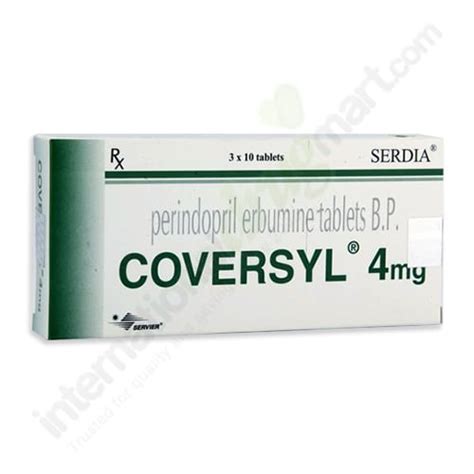 Buy Perindopril Erbumine 4mg Tablets Online Idm