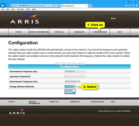 Enable Or Disable Energy Efficient Ethernet For Modem Tutorials Enable Or Disable Energy Efficient Ethernet For Modem Tutorials