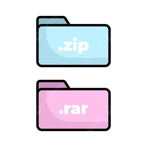 Extract Icon Folder Files To Zip And Rar Vector Zip Rar Folder Png And Vector With