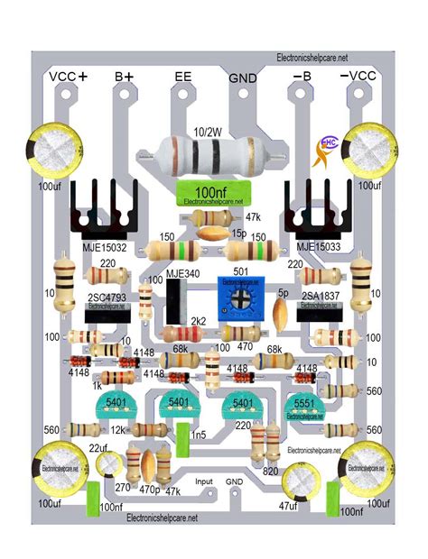 Driver Circuit For Transistor Amplifier Electronics Help Care