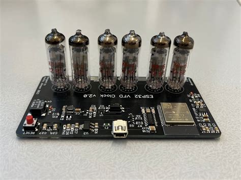 Vintage Clock Wifi Esp32 Vfd Soviet Iv 6 ИВ 6 1982 Etsy