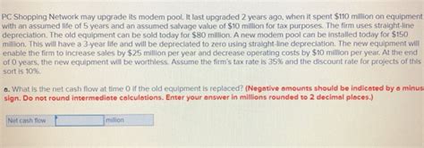 Solved Pc Shopping Network May Upgrade Its Modem Pool It