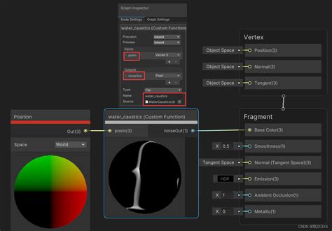 Simple Water Caustic Pattern In Unity Shadergpaphcaustic Hlsl Csdn博客