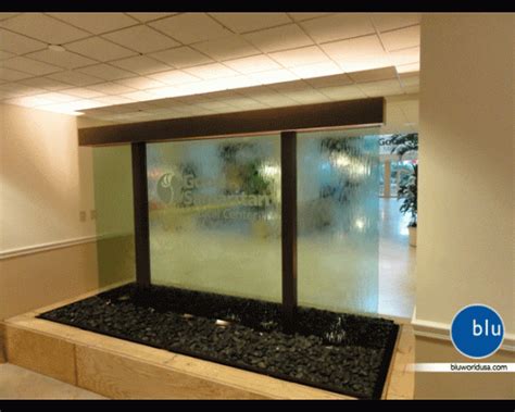 220 Custom Horizontal Multi Panel Water Feature For Tenet Healthcare