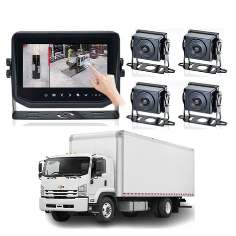 1080p 6 Camera 360 Degree Truck Truck Bus 3d Panoramic Birds Eye View Camera System Avm System